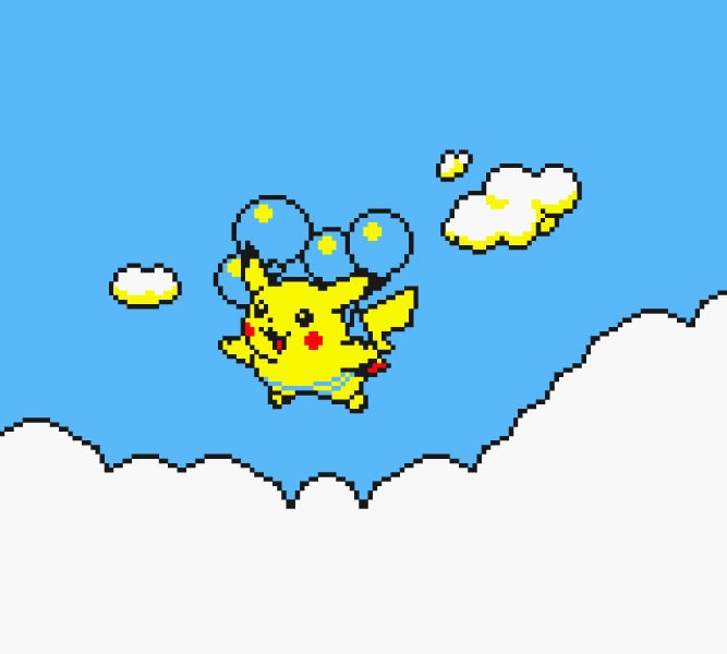 I created Flying and Surfing Pikachu! With some inspiration from Ken ...