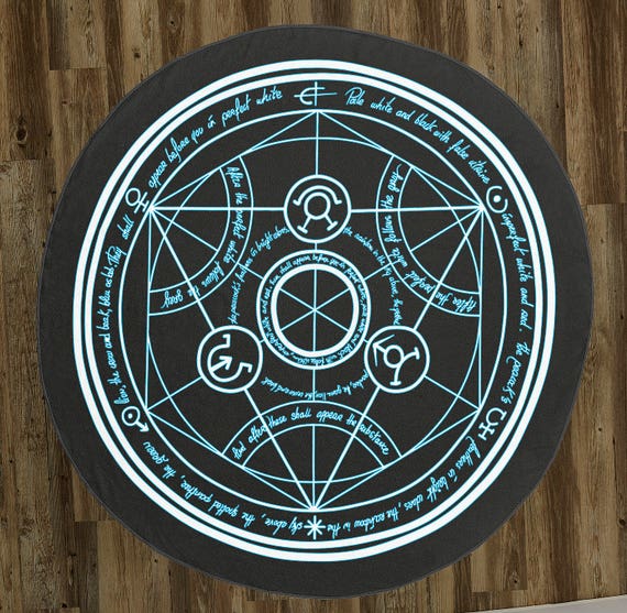 Fullmetal Alchemist Simple Transmutation Circle