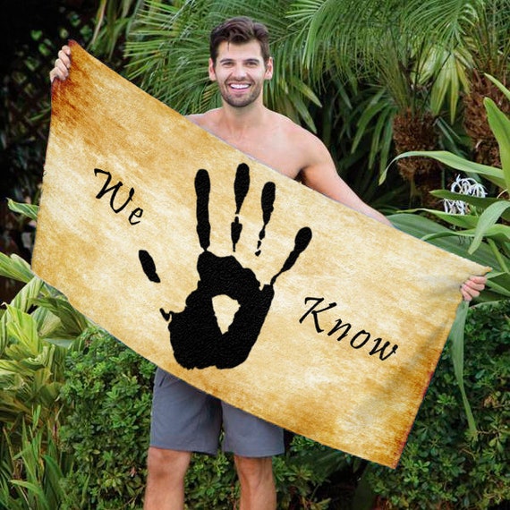 Dark Brotherhood We Know 30 X 60 Microfiber - Etsy