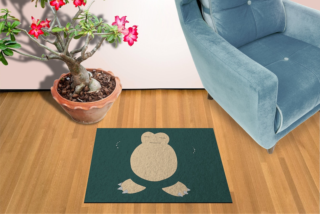 Snorlax Welcome Mat - Etsy