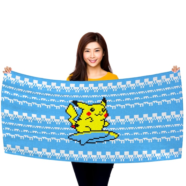 Pikachu Towel - Etsy
