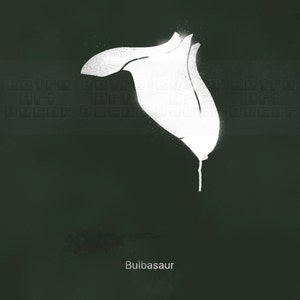 Minimalist Bulbasaur (24" X 36") - Canvas Wrap Print - Etsy