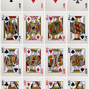 Playing Card Plush Fleece Throw Blanket / Tapestry Wall Hanging - Etsy