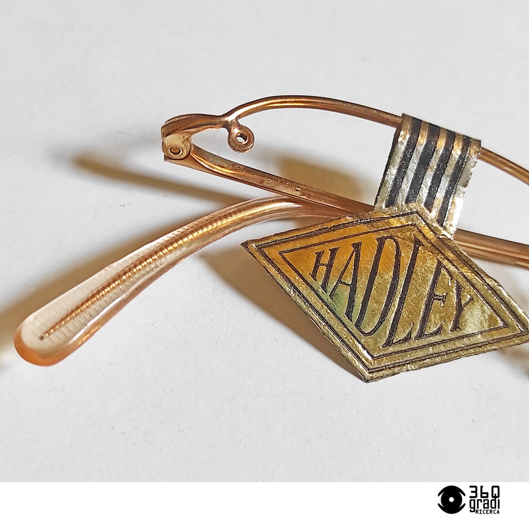 Rare Antique Eyeglasses "rosslyn Hadley" 1920s, Metal "40 Gold Filled ...