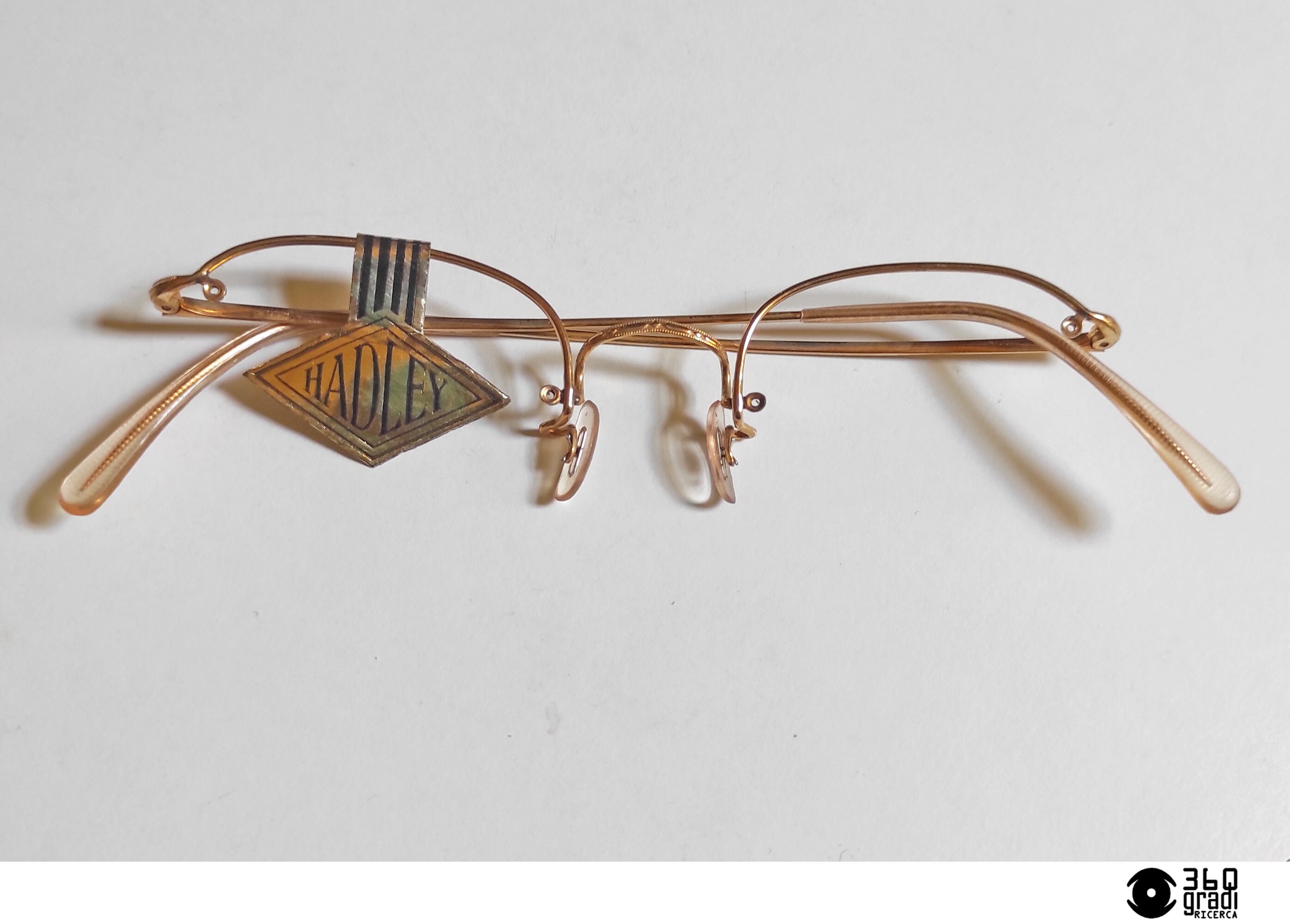 Rare Antique Eyeglasses "rosslyn Hadley" 1920s, Metal "40 Gold Filled ...
