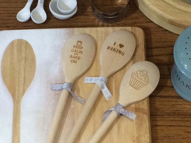 Personalised Wooden Spoon - Etsy