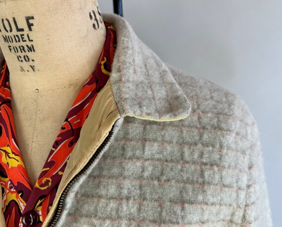 1950s Rain or Shine Ricky Jacket | Vintage 50s Pale D… - Gem