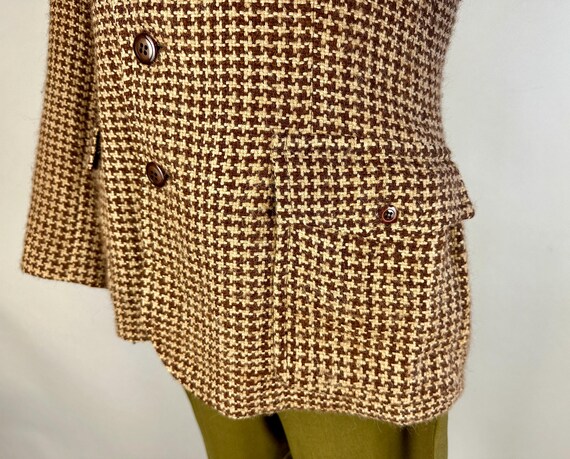 1930s Style Out with the Hounds Belted Back Jacket | … - Gem