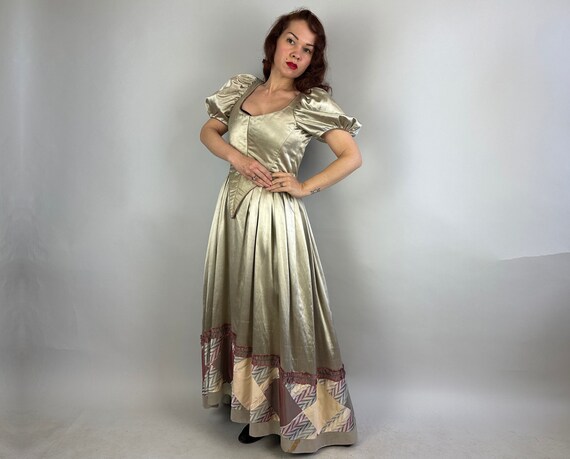 Opulent Opera Star Costume Dress | 19th Century Style… - Gem