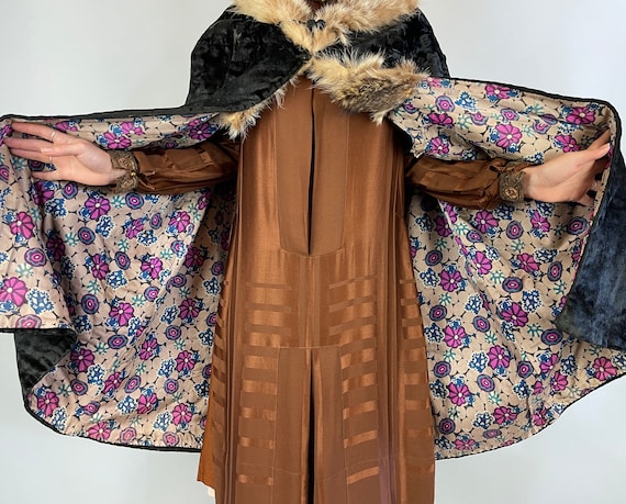 1920s Magnificent Mae's Mysterious Cape | Antique 20s… - Gem