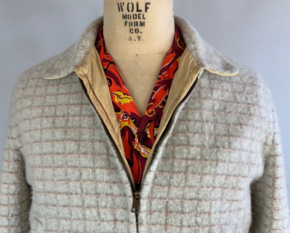 1950s Rain or Shine Ricky Jacket | Vintage 50s Pale D… - Gem