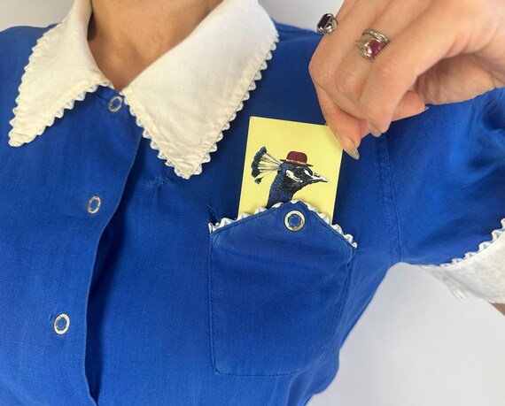 1940s Sweetest Waitress in Town Dress | 40s Vintage T… - Gem