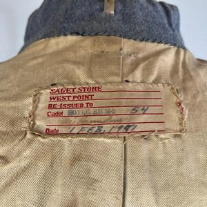 1950s Corps of Cadets Fanciful Jacket Vintage 50s Denim Blue Wool Tail ...