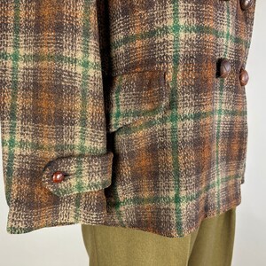 1930s Mack's Marvelous Mackinaw | Vintage 30s Belted Back Hickory Brown ...