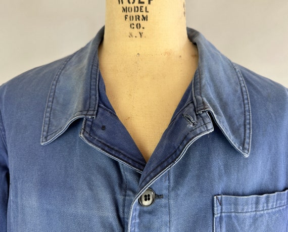 1940s Handy Hank Chore Jacket | Vintage 40s French Co… - Gem