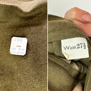 1930s Sporting Ladies Slacks | Vintage 30s Deadstock With Tags Olive ...