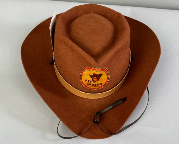 1950s Kit Carson's Cowboy Hat | Vintage 50s Novelty W… - Gem