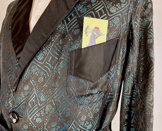 1910s Nouveau Dandy Dressing Gown | Vintage Antique B… - Gem