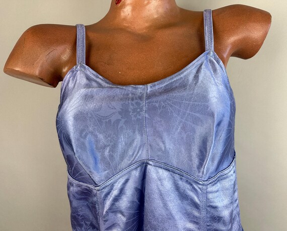 1930s Swimming in Satin Swimsuit | Vintage 30s Icy La… - Gem