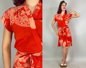 Japanese Wrap Dress - Etsy