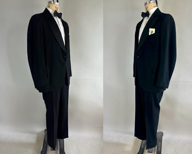 1920s New Years Celebration Tuxedo | Vintage Antique 20s 2-piece ...