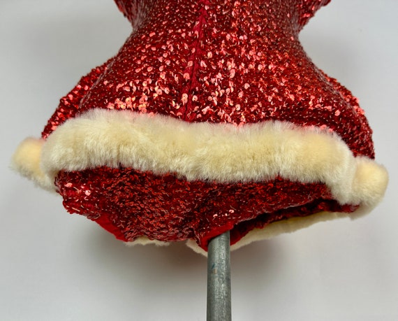 1950s Santa Baby Burlesque Costume | Vintage 50s Red … - Gem