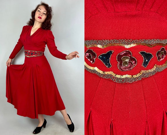 Scarlet Color Dress