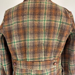 1930s Mack's Marvelous Mackinaw | Vintage 30s Belted Back Hickory Brown ...