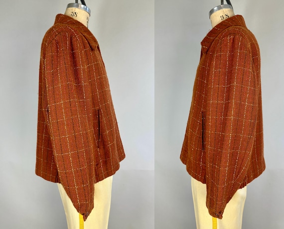 1950s Rockin’ the Pumpkin Patch Jacket | Vintage 50s … - Gem