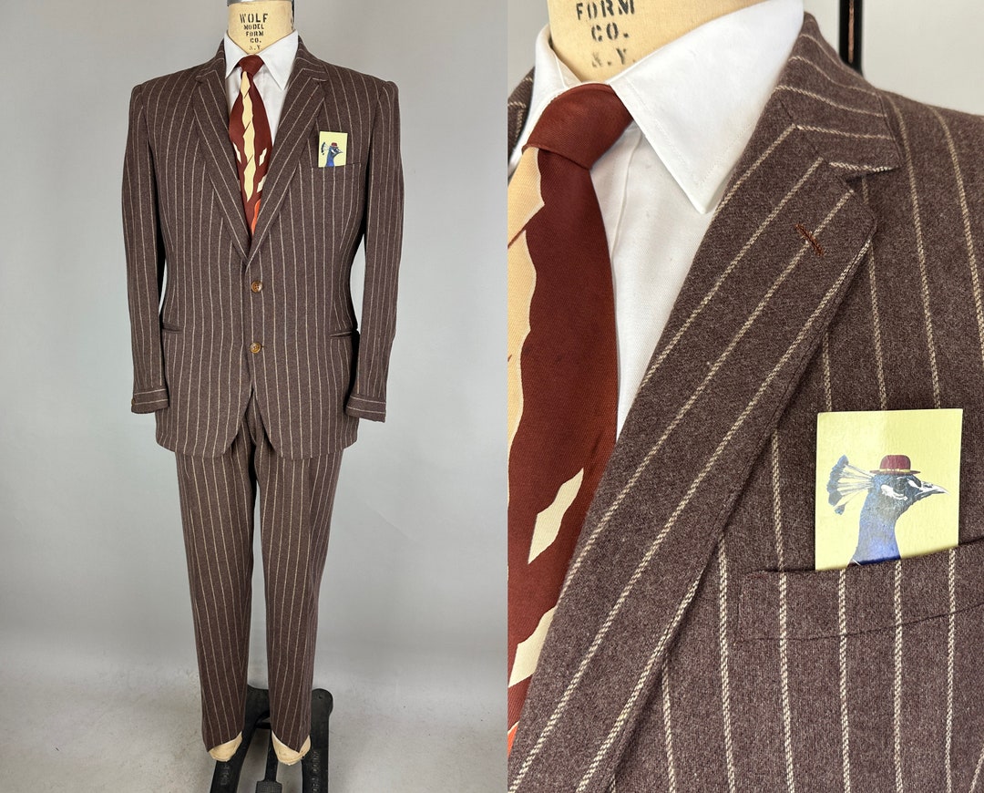 1950s Gingerbread Man Suit | Vintage Early 50s Gingerbread Brown With ...