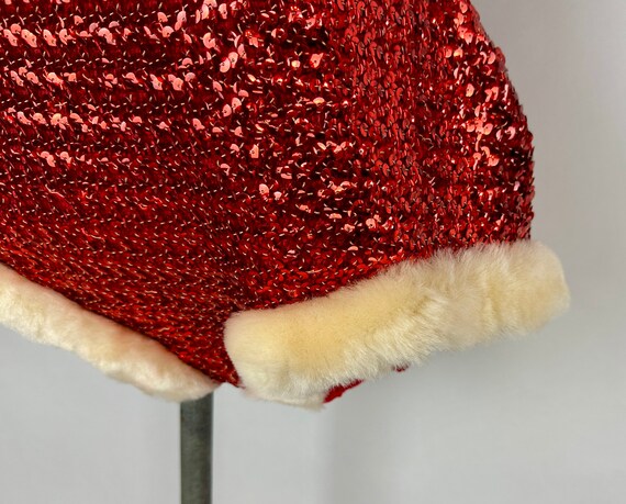 1950s Santa Baby Burlesque Costume | Vintage 50s Red … - Gem