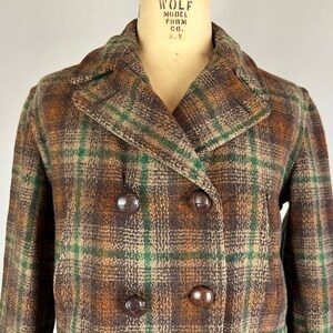 1930s Mack's Marvelous Mackinaw | Vintage 30s Belted Back Hickory Brown ...