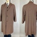 1950s Fancy Fall Overcoat Vintage 50s Brown Black Orange and White ...