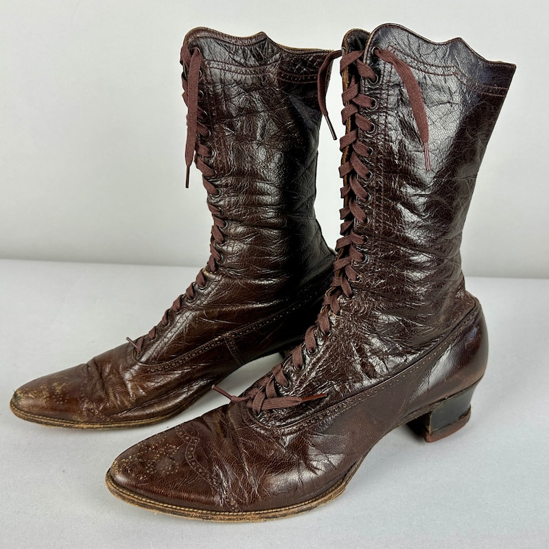 Antique Boots - Etsy