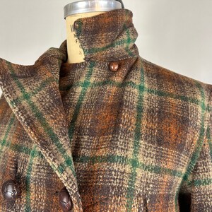 1930s Mack's Marvelous Mackinaw | Vintage 30s Belted Back Hickory Brown ...