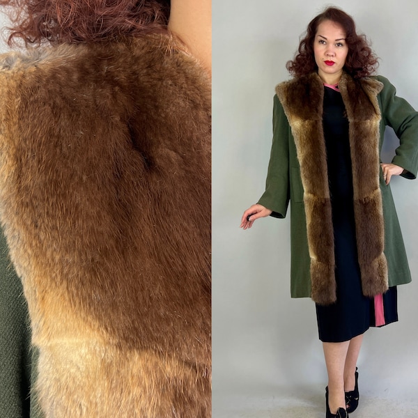 Moss Green Coat - Etsy