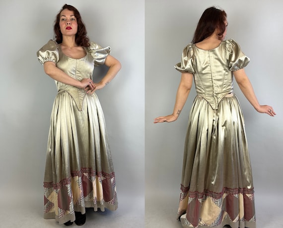Opulent Opera Star Costume Dress | 19th Century Style… - Gem
