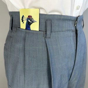 1940s Myers' Marvelous Suit | Vintage 40s Slate Blue Grey With Jade ...