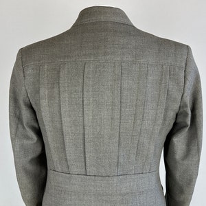 1930s Three-piece Belted-back Suit | Vintage 30s Steel Grey Shark Gill ...