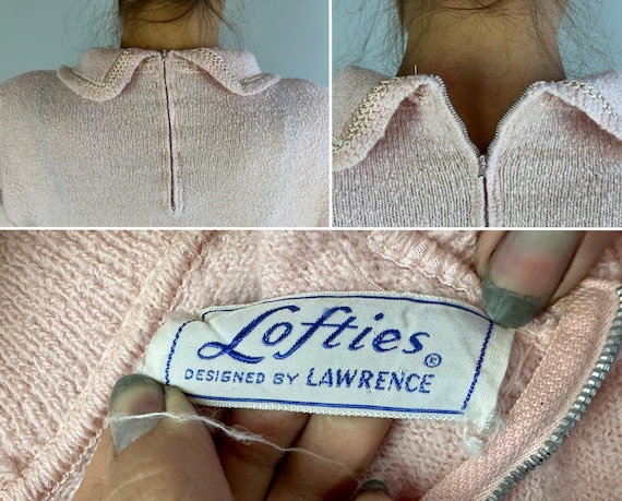 1950s Penny's Perfect Pink Knit Set | Vintage 50s 2 P… - Gem