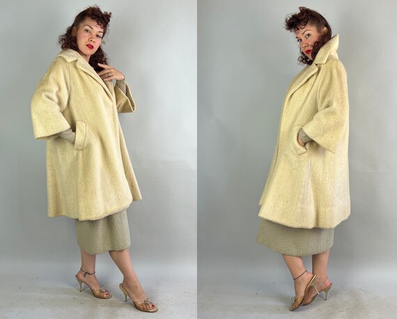 1950s Lovely "Lilli Ann" Coat | Vintage 50s Swing Ove… - Gem