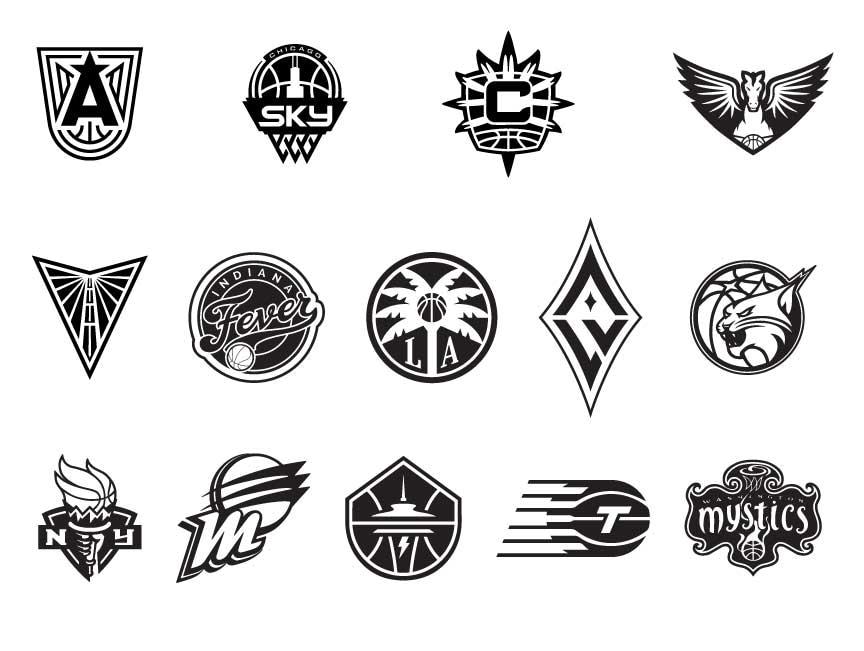 WNBA Team Logos - Etsy