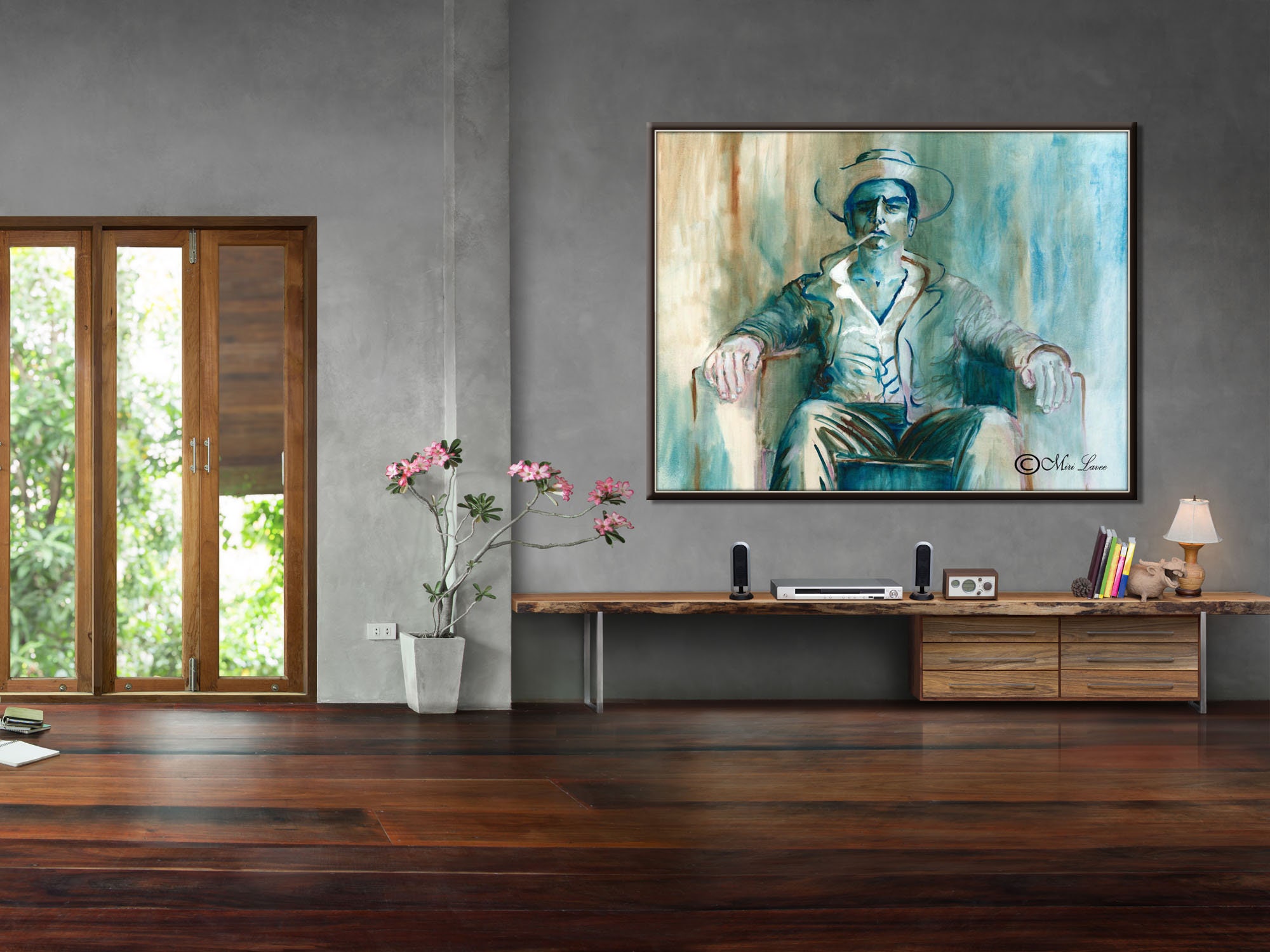 Contemporary Art, Extra Large Wall Art, Statement Art, Office Decor for ...