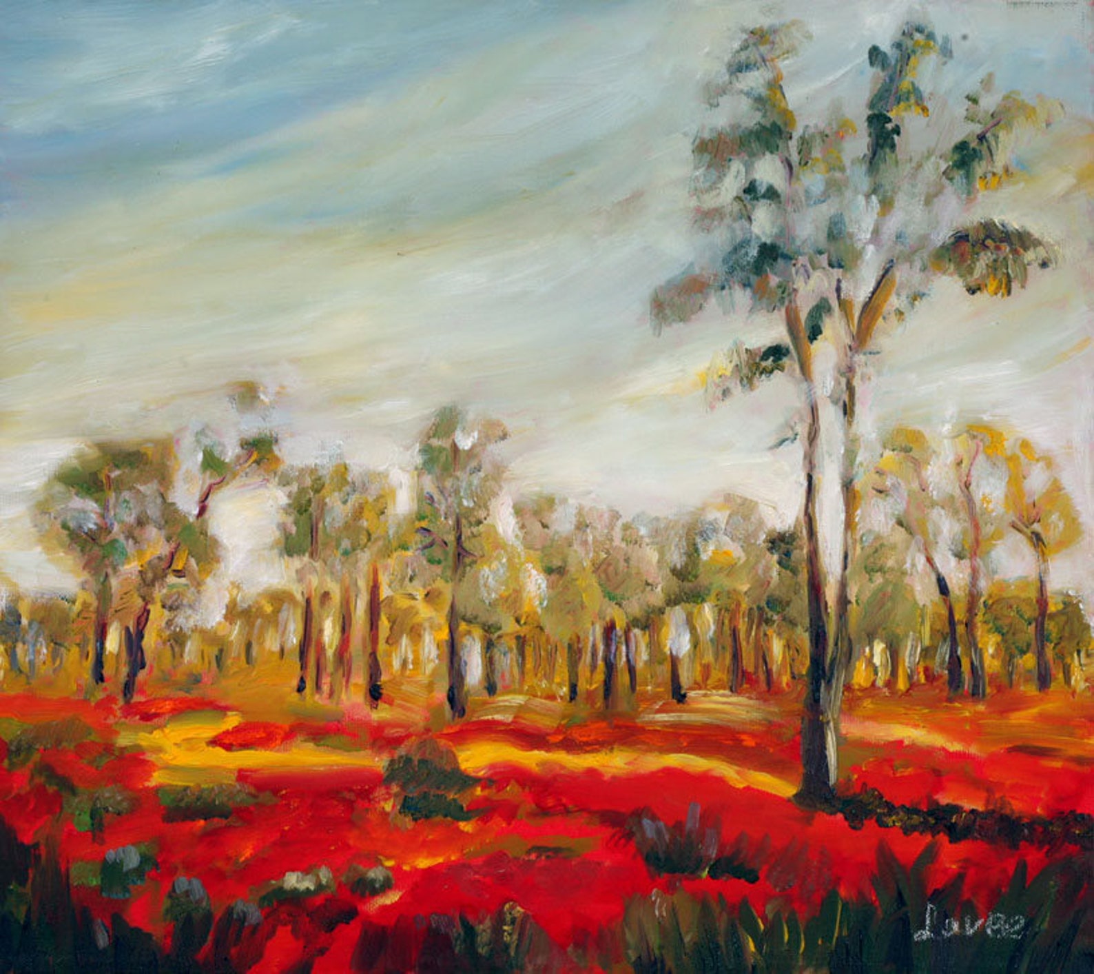 Landscape Painting, Large Canvas Art, Large Wall Art, Contemporary Art ...