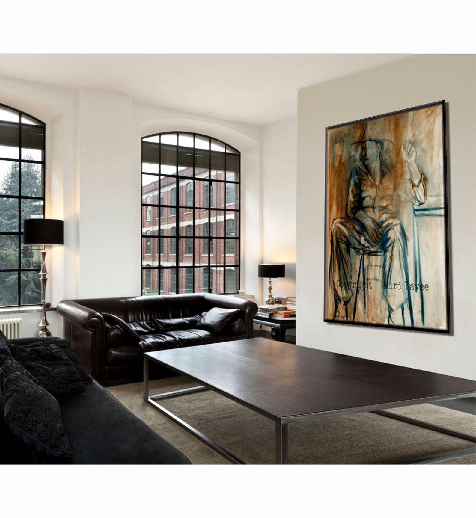 Art Print Large Wall Art, Figure Art, Manly Extra Large Wall Art, Extra ...