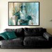 Contemporary Art, Extra Large Wall Art, Statement Art, Office Decor for ...