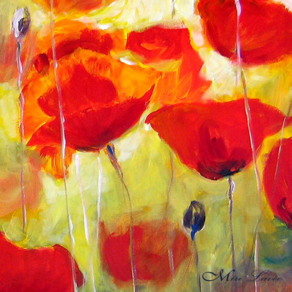 Colorful Painting Wall Art Set Colorful Wall Art Vivid Art | Etsy