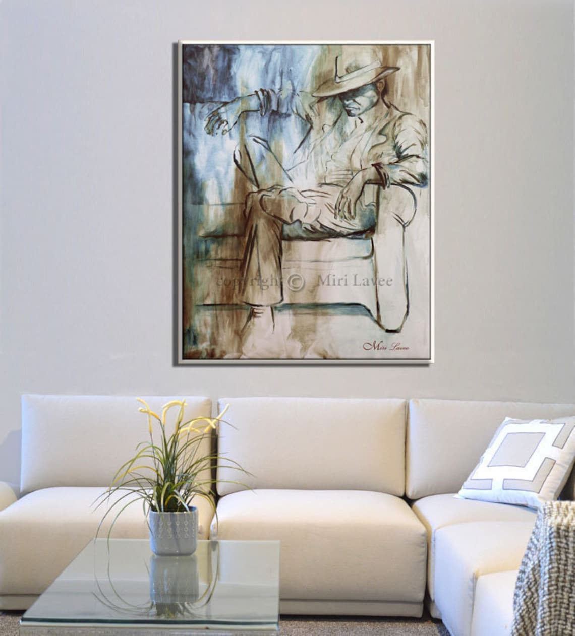 Large Wall Art Figure Art for Men Extra Large Wall Art | Etsy