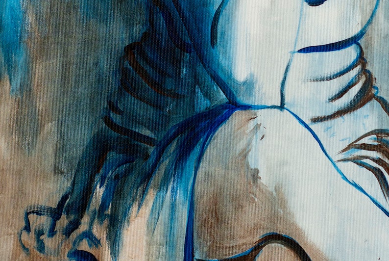 Woman Wall Art Woman Art Extra Large Wall Art Figure Art - Etsy