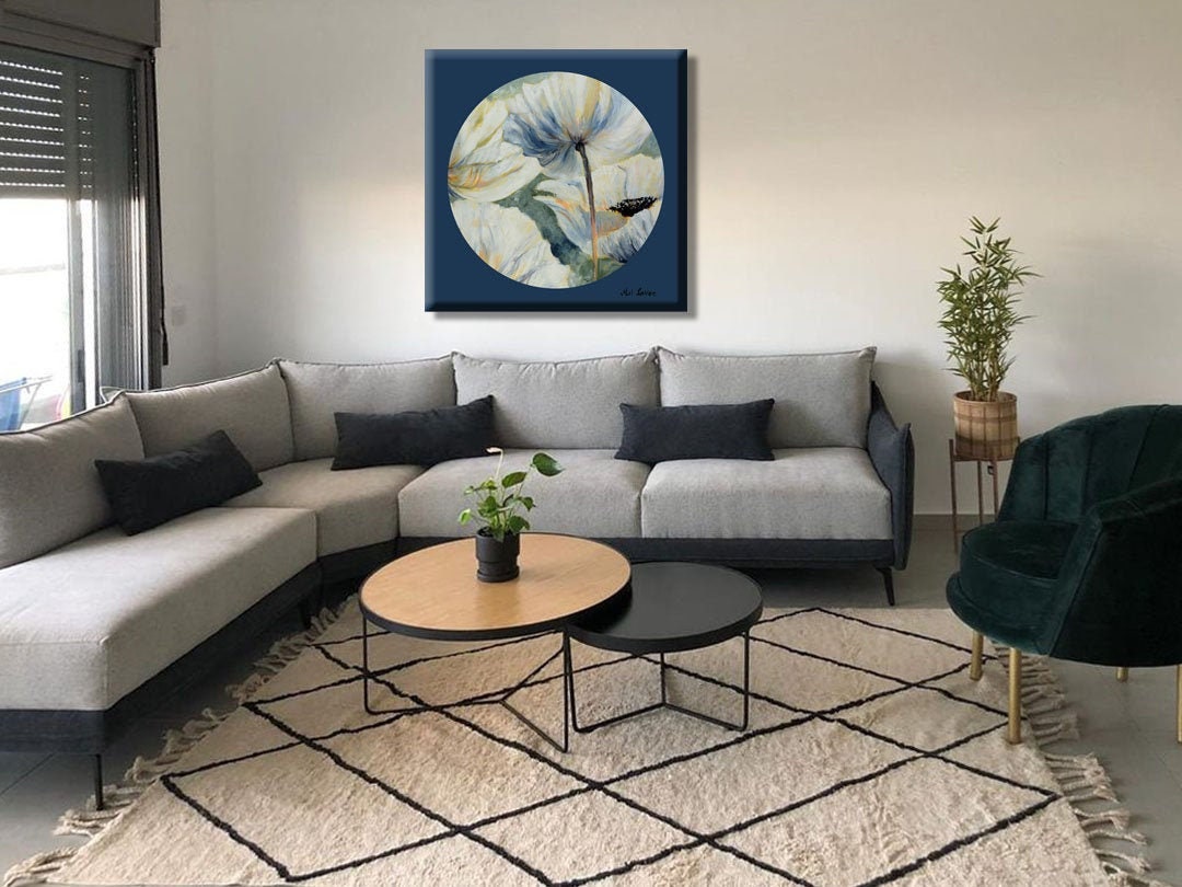 Extra Large Wall Art Large Living Room Wall Decor Modern | Etsy